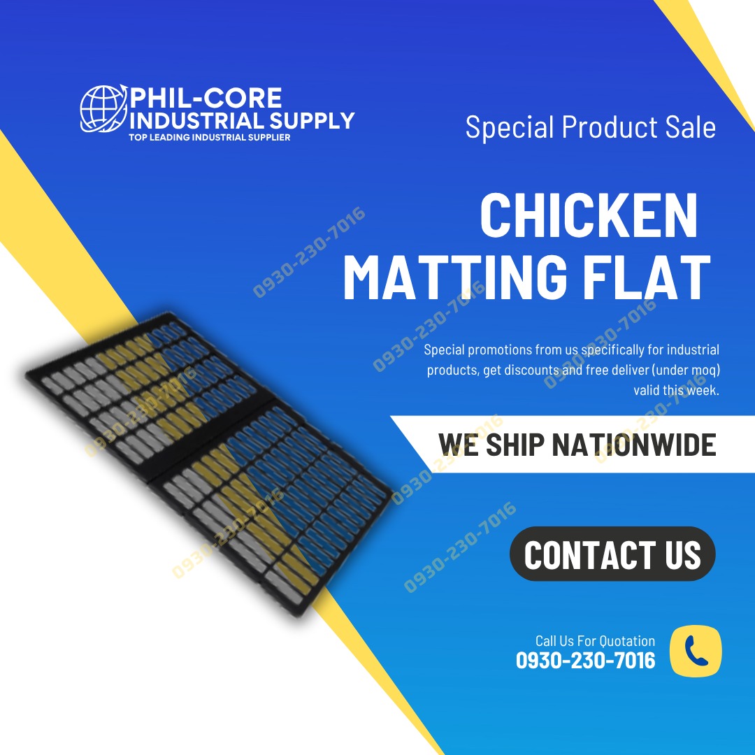 chicken matting flat chicken matting solid elevated / day old chick ...