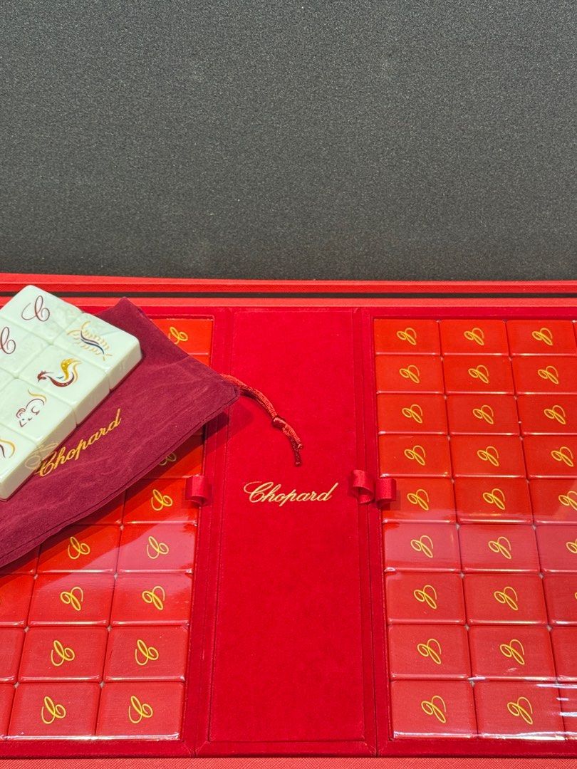 Chopard Mahjong Set, Hobbies & Toys, Toys & Games on Carousell