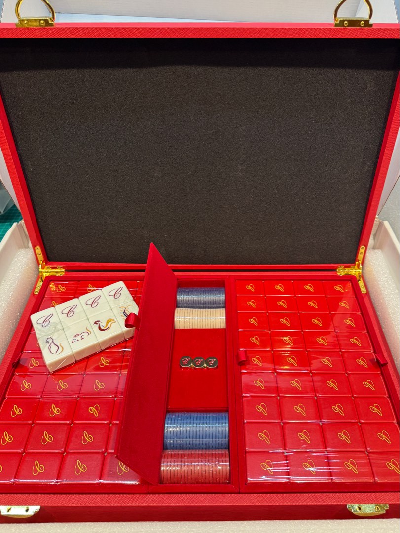 Chopard Mahjong Set, Hobbies & Toys, Toys & Games on Carousell