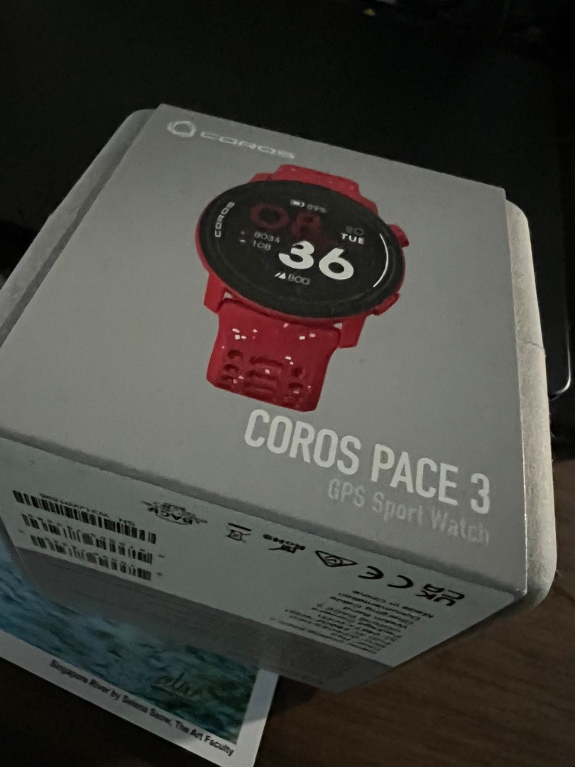 Coros Pace 3 GPS Watch, Men's Fashion, Watches & Accessories, Watches ...