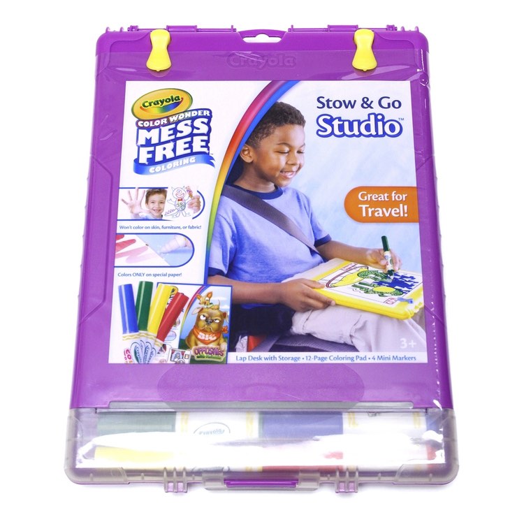 Crayola Colour Wonder Mess Free Colouring Stow & Co Studio - Lap Desk ...
