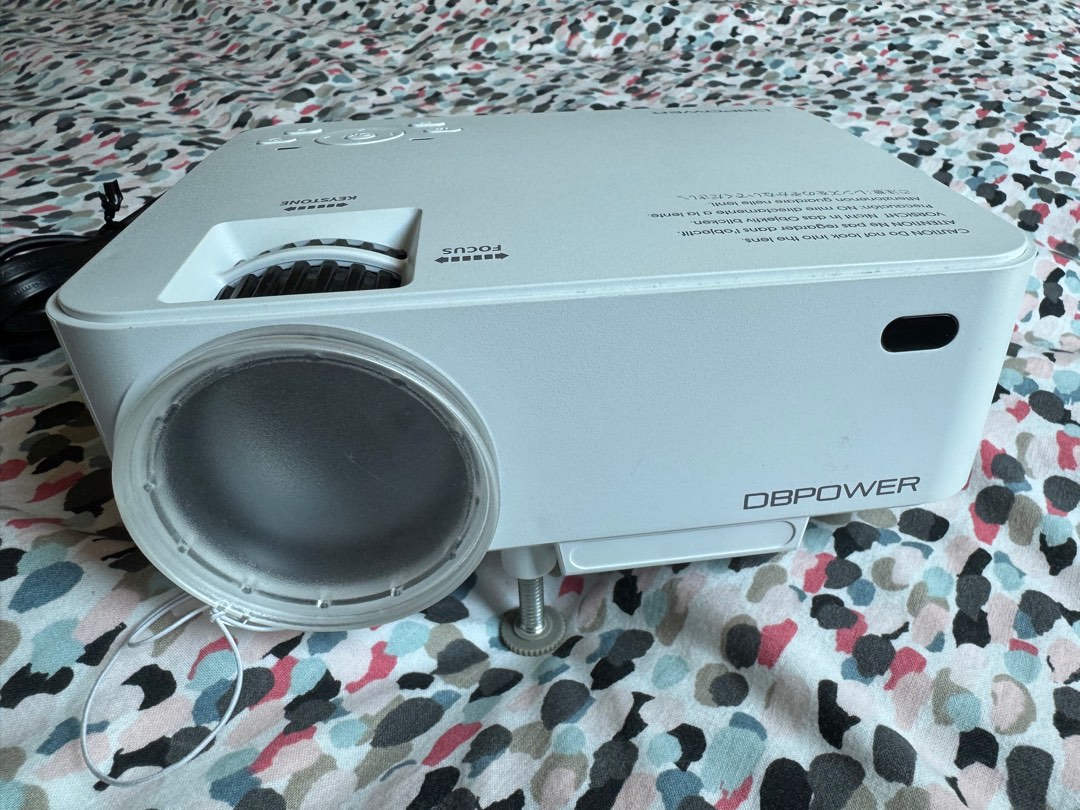 DBPOWER mini home projector, TV & Home Appliances, TV & Entertainment ...