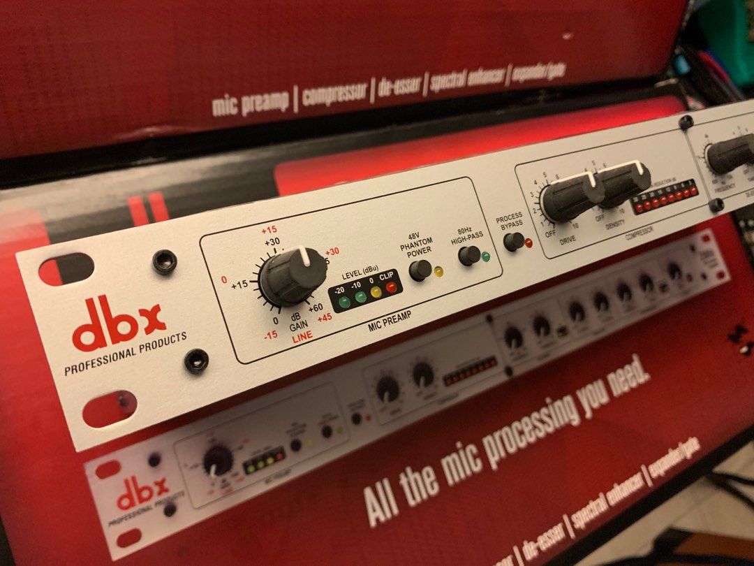 DBX 286s Mic Preamp / Processor, Audio, Other Audio Equipment on Carousell