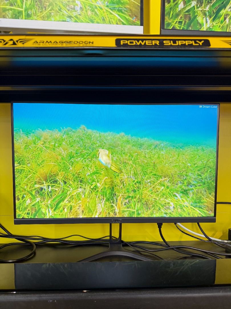 Demo Unit 24" Armaggeddon IPS Gaming Monitor 120hz with Built in ...