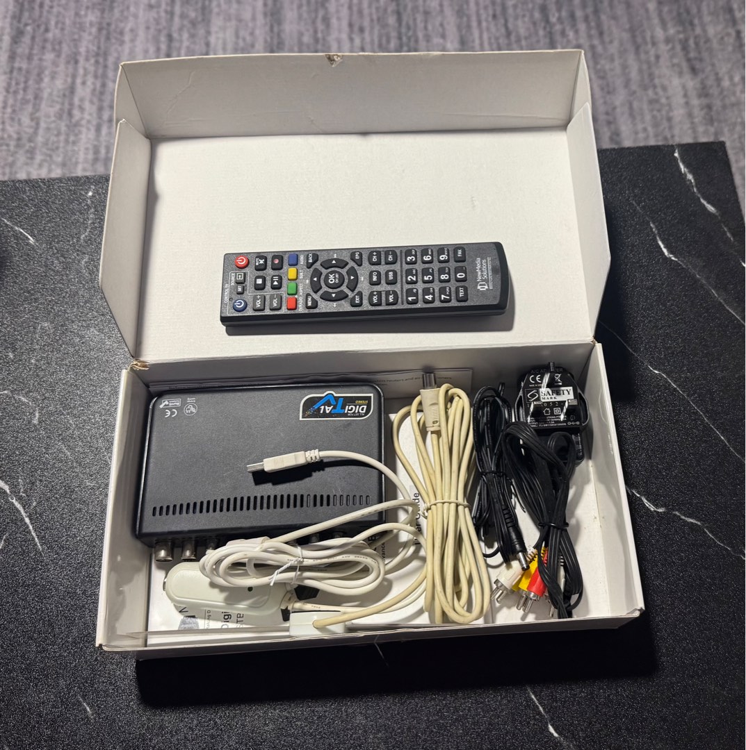 Digi TV Digital Receiver with Remote, TV & Home Appliances, TV ...