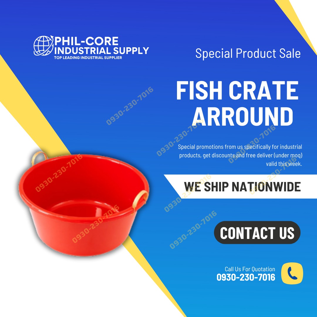 Fish crate arround / crate with hole / crate plain / red crates with ...