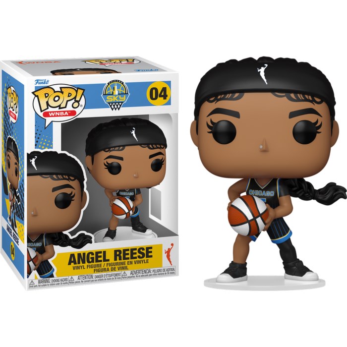 Funko Pop! WNBA Basketball - Angel Reese (Chicago Sky) #04, Hobbies ...