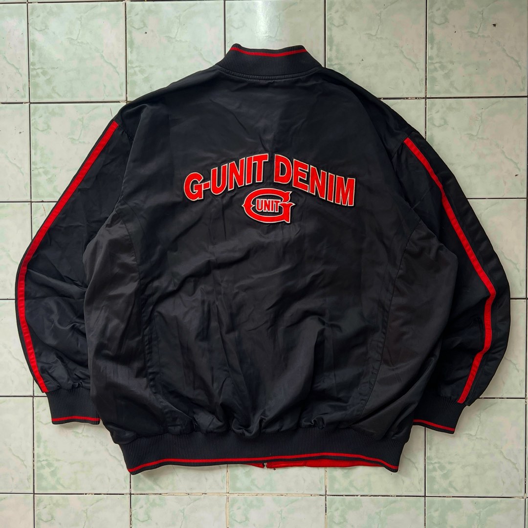 G -Unit Reversible Track Jacket ( Black, Red ), Men's Fashion, Coats ...