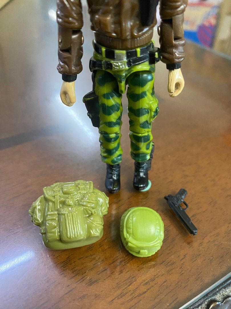 GI Joe General Hawk v1 1986 Vintage 3.75" Hasbro ARAH G.I. Joe Action ...
