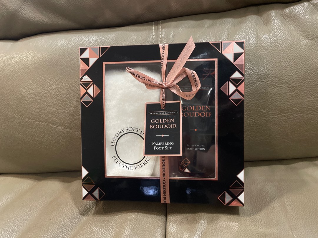 Golden Boudoir Pampering Foot Set, Beauty & Personal Care, Foot Care ...