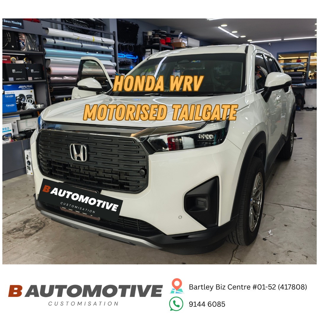 Honda WRV Vezel Motorised Tailgate boot, Car Accessories, Accessories ...
