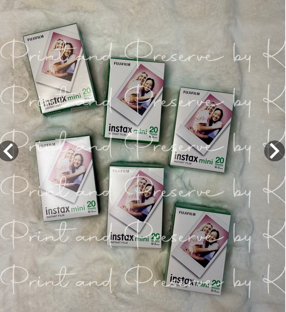 INSTAX MINI FILM 20s, Photography, Cameras on Carousell