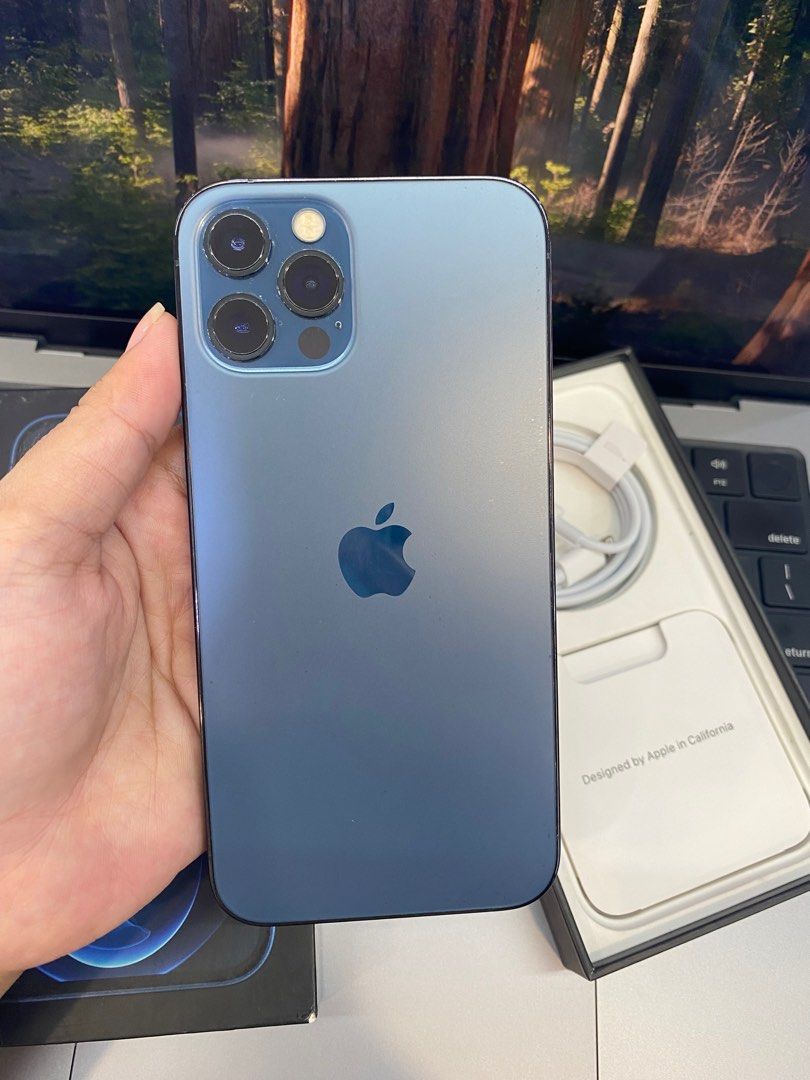 iPhone 12 Pro 512GB Ex iBox BH 88% Lengkap, Telepon Seluler & Tablet ...
