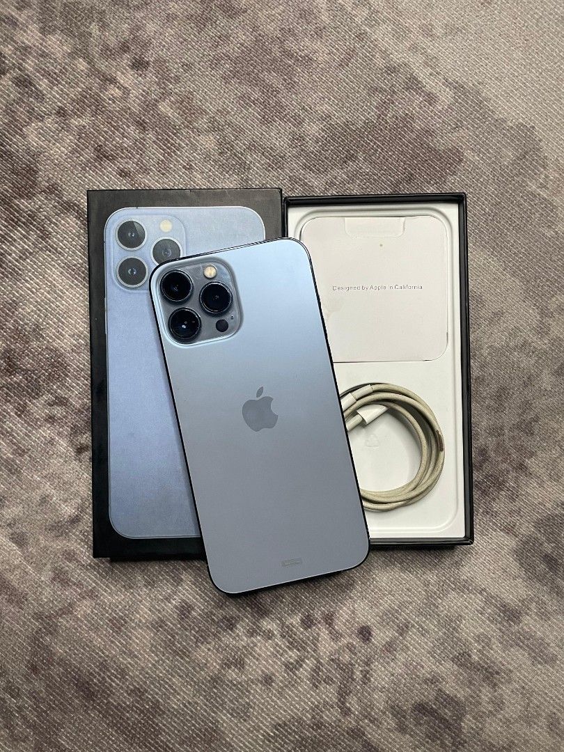 iPhone 13 128GB Sierra Blue iBox, Telepon Seluler & Tablet, iPhone ...