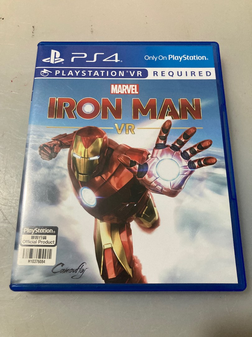 Iron Man VR (PS4 PSVR Games), Video Gaming, Video Games, PlayStation on ...