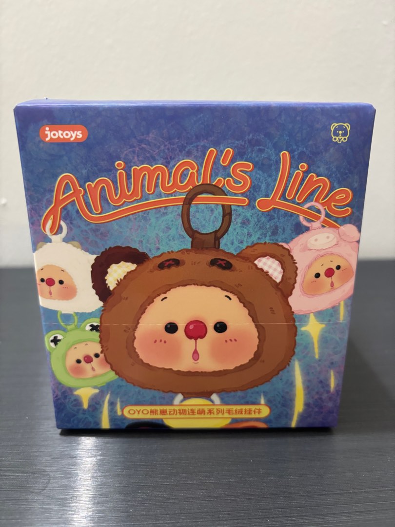 JOTOYS Animal's Line Blind Box Keychain, Hobbies & Toys, Toys & Games ...