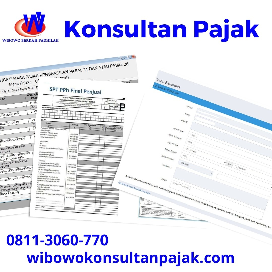 Konsultan Pajak Klaten Tengah Kabupaten Klaten | Wibowo Konsultan Pajak 0811-3060-770, Serba ...