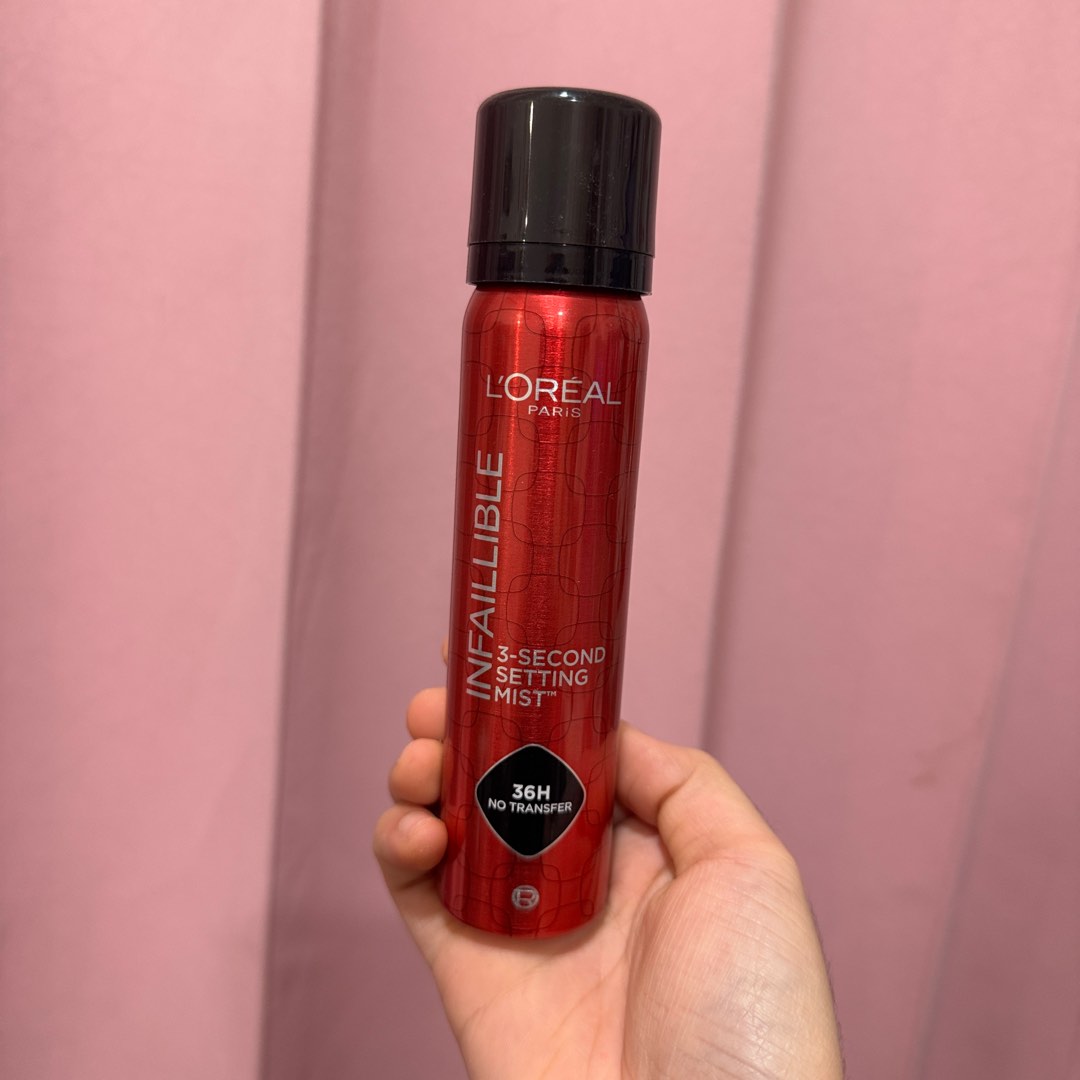 loreal infallible 3 second setting mist preloved, Kesehatan ...