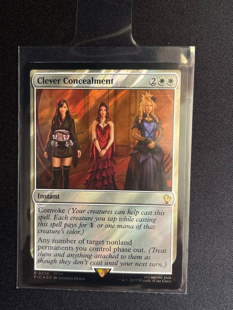 Magic The Gathering Final Fantasy R0236 Clever Concealment Surge Foil ...