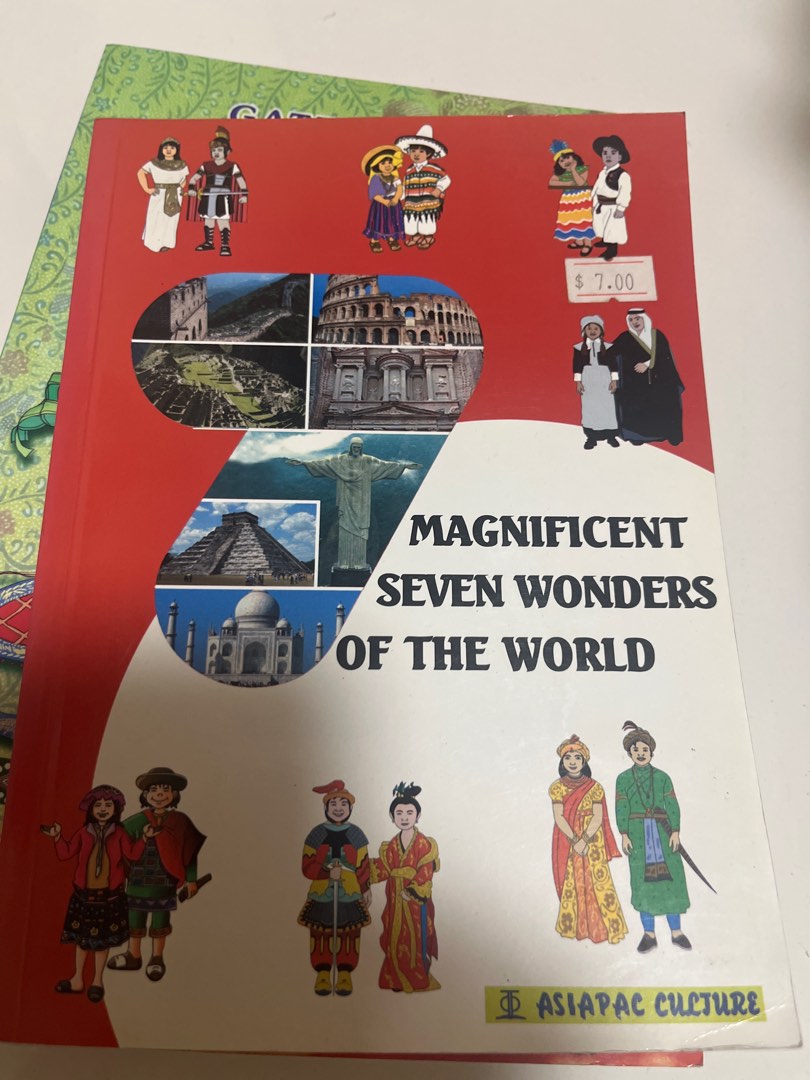 Magnificent Seven Wonders of the World Book, Hobbies & Toys, Books ...