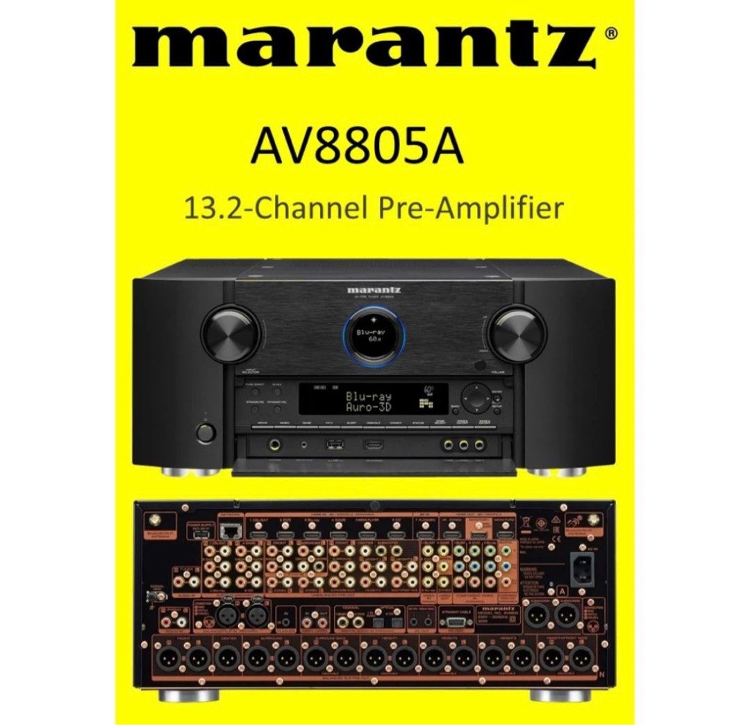 Marantz 8805A 1 year warranty, Audio, Soundbars, Speakers & Amplifiers ...