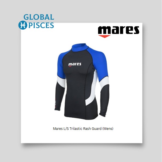 Mares L/S Trilastic Rash Guard (Mens), Sports Equipment, Other Sports ...