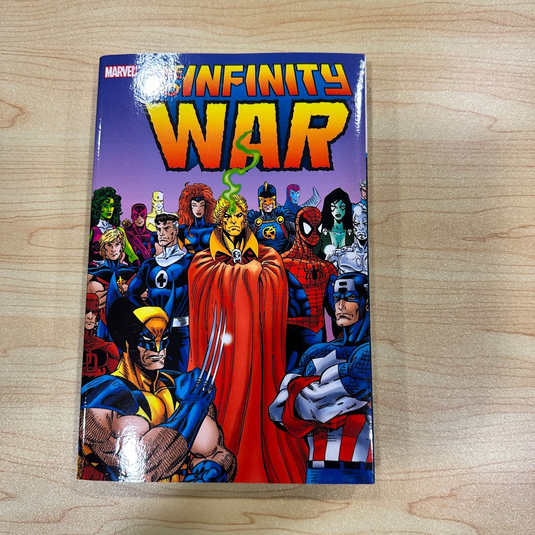 Marvel The Infinity War TPB, Hobbies & Toys, Books & Magazines, Fiction ...