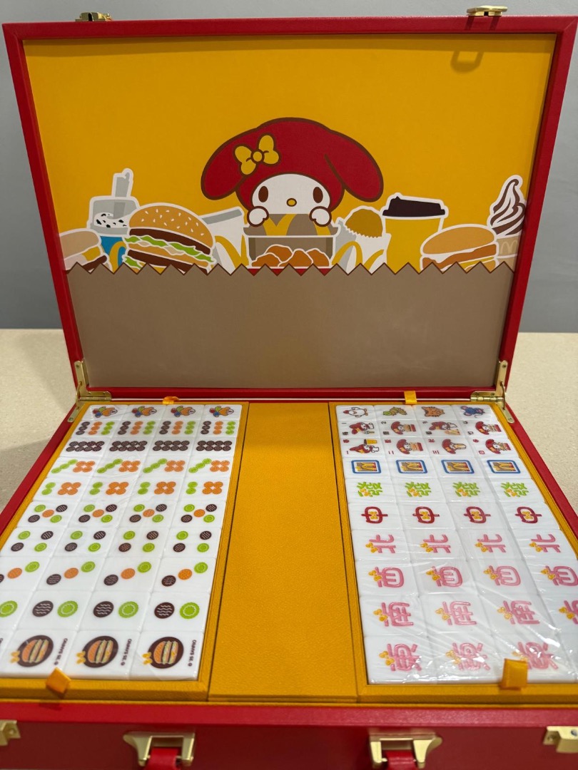 Mcdonald's My Melody Mahjong Set, Hobbies & Toys, Toys & Games on Carousell