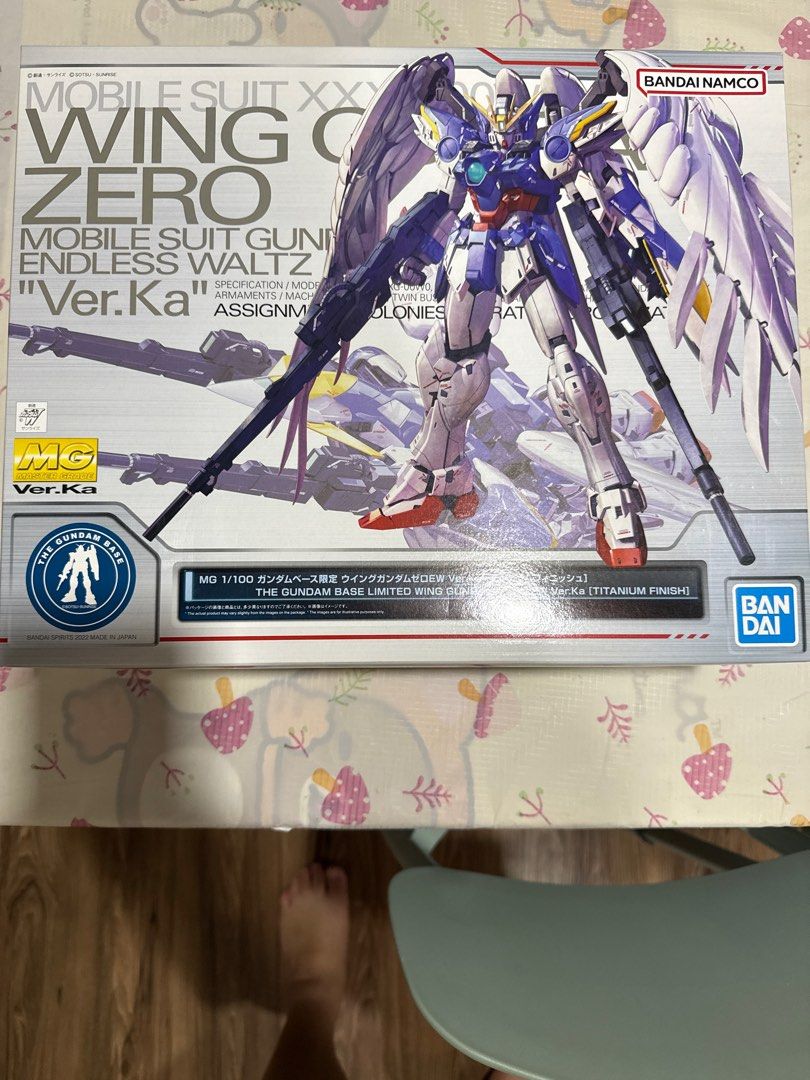 MG 1/100 Wing Zero Ver.Ka Titanium finish Gundam Base Limited, Hobbies ...