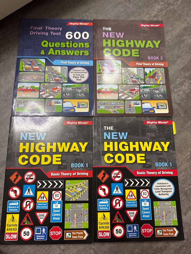 Mighty Minds Driving Test Books - Highway Code & Questions, Hobbies ...