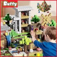 Minecraft Magnetic Building 4D Cubes Magnetik DIY Puzzle Balok Susun ...