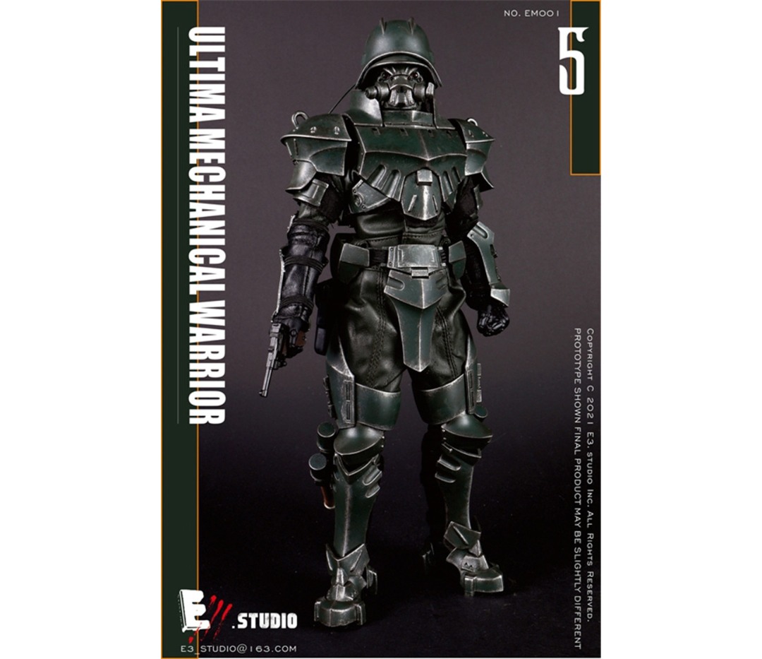 [MISB] E3.STUDIO 1/6 ULTIMA MECHANICAL WARRIOR NO.5 Figure EM-001 NOT ...