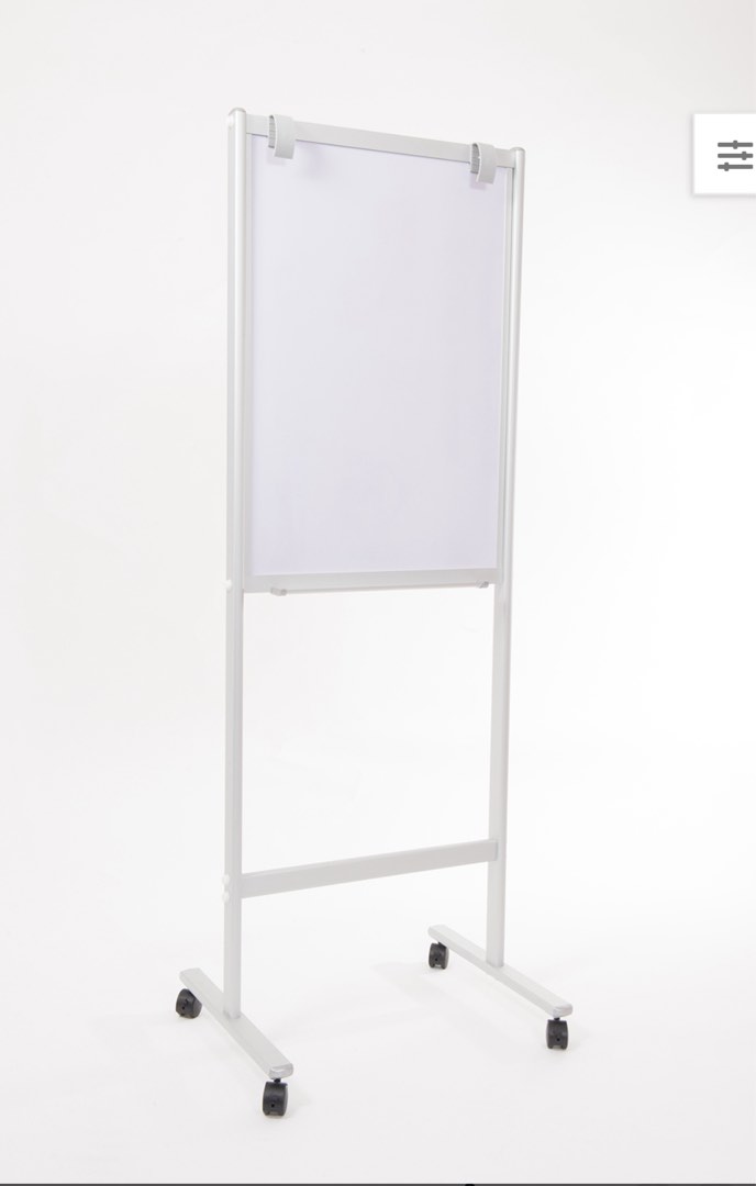 Mobile Flip Chart Whiteboard with Paper Holder WINGKOK E-series ...