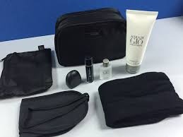 NEW Giorgio Armani - QATAR Airlines First Class 2015 Amenity Kit ...
