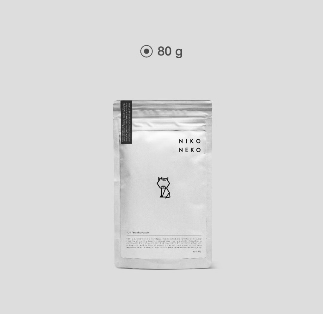 Niko Neko Yuri Matcha Powder 80g, Health & Nutrition, Health ...