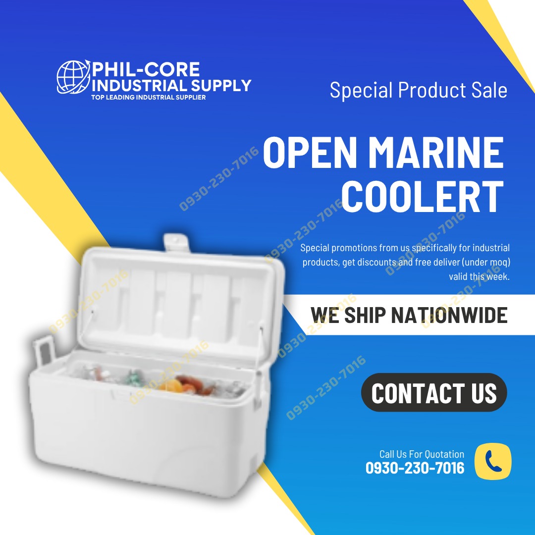 Open Marine Coolert / Red Cooler / Cooler Box / Red Cooler / Blue ...