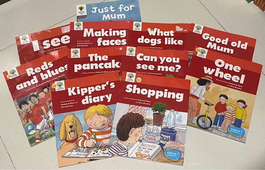 Oxford Reading Tree Level 10 books $80 for all, 興趣及遊戲, 書本 & 文具, 兒童書籍 ...