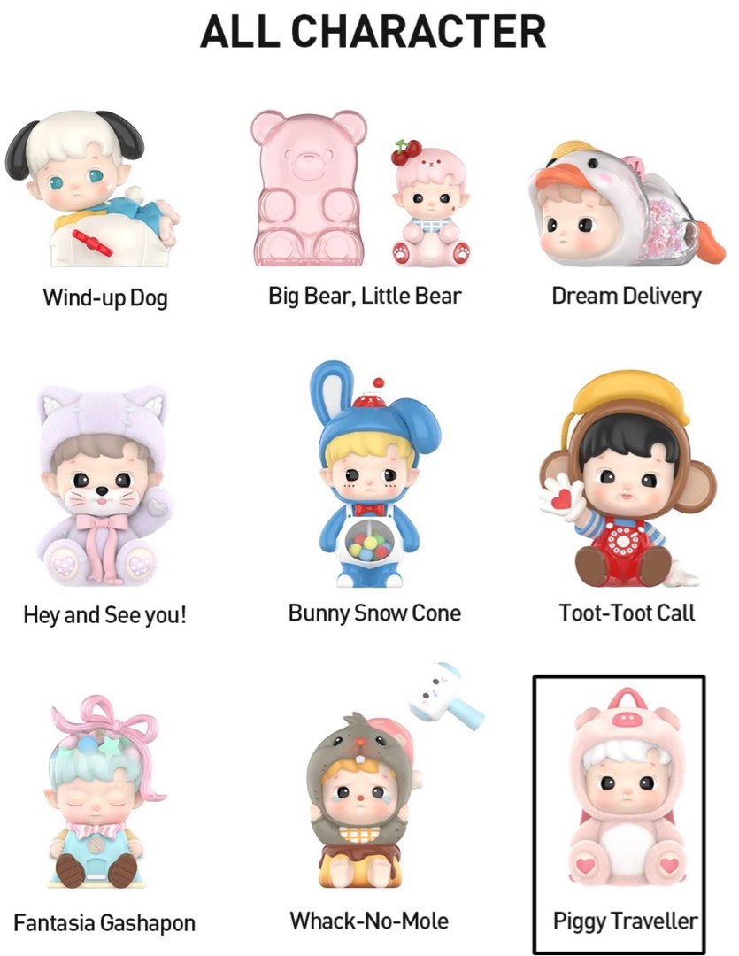 Piggy traveler (hacipupu Time Machine), Hobbies & Toys, Toys & Games on Carousell