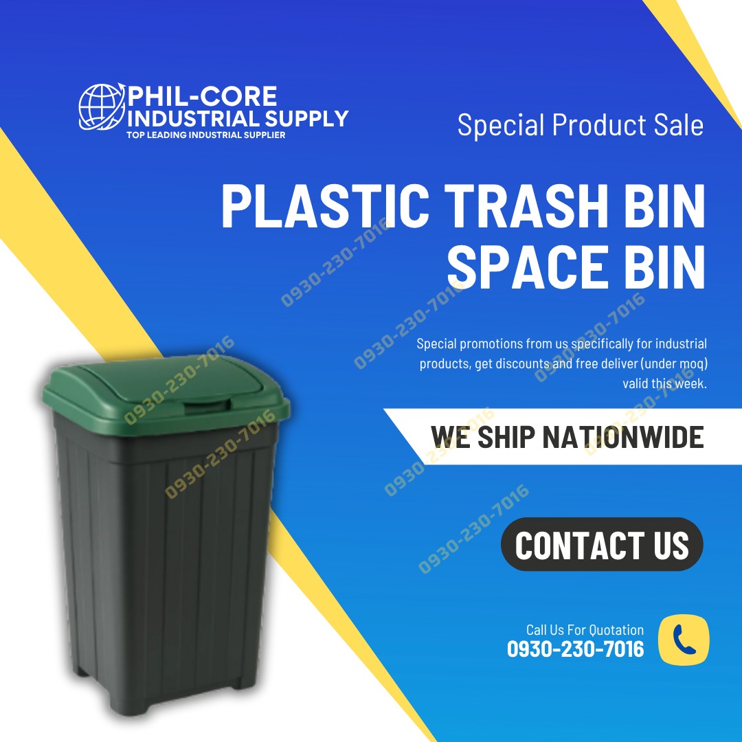Plastic Trash Bin SPACE BIN / Plastic Trash Bin CAN TRASH BIN / Plastic ...