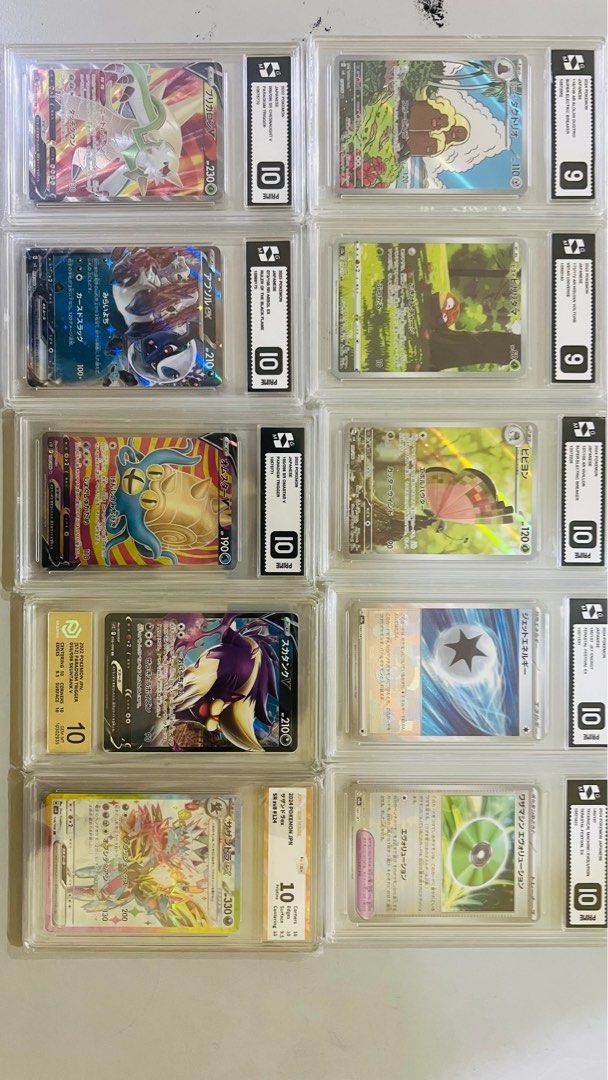 Pokemon Slab x10 promo, Hobbies & Toys, Toys & Games on Carousell