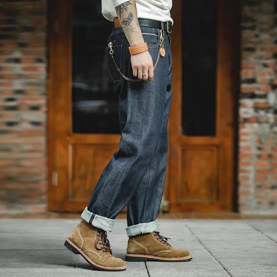 Raw Denim Selvedge Ben Steven Size 30 on tag, Men's Fashion, Bottoms ...