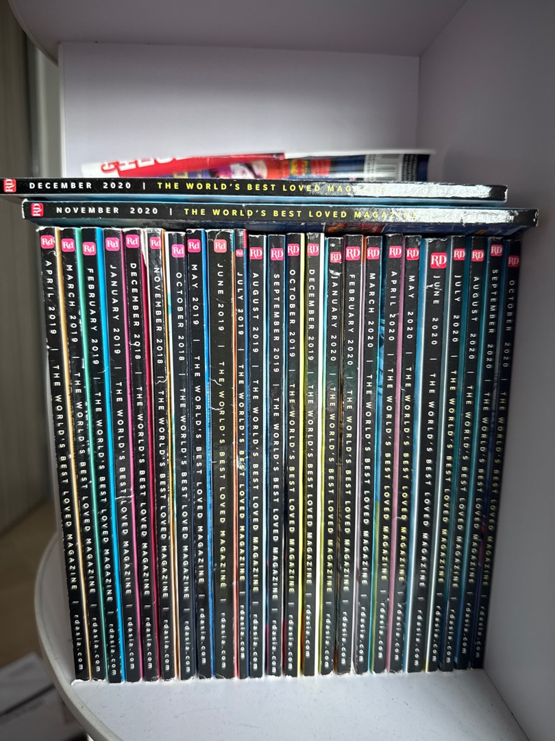 Reader's Digest Magazine Collection (2018-2020), Hobbies & Toys, Books ...