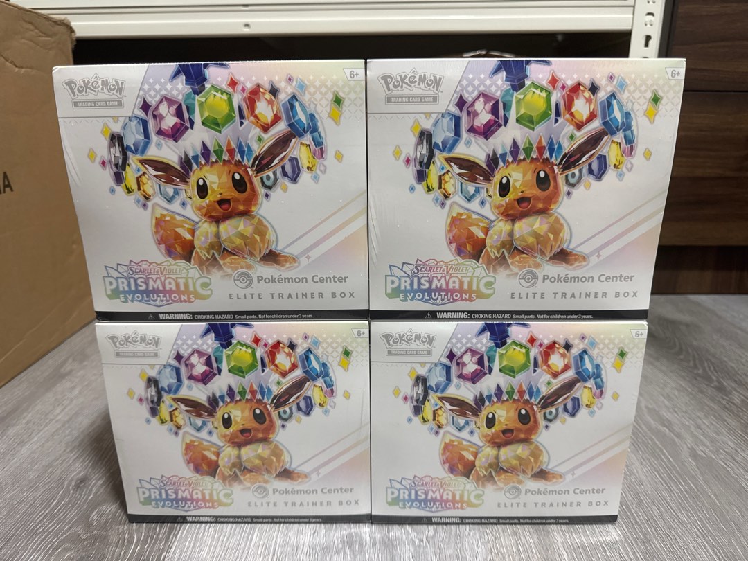 [READY STOCKS] Shrinked Prismatic Evolution Elite Trainer Box (ETB ...