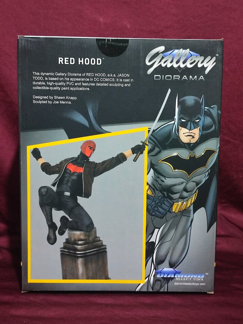 RED HOOD, sealed - DIAMOND SELECT Toys Gallery Diorama PVC Statue ...