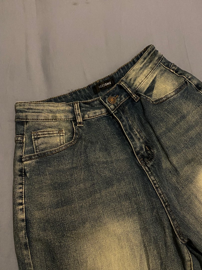 retro baggy skena jeans, Fesyen Wanita, Pakaian Wanita, Bawahan di ...