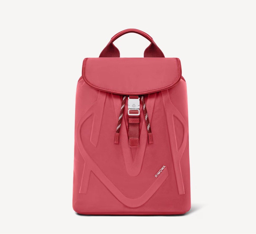 Rimowa Nylon Flap Backpack Small in Granada Pink, Men's Fashion, Bags ...