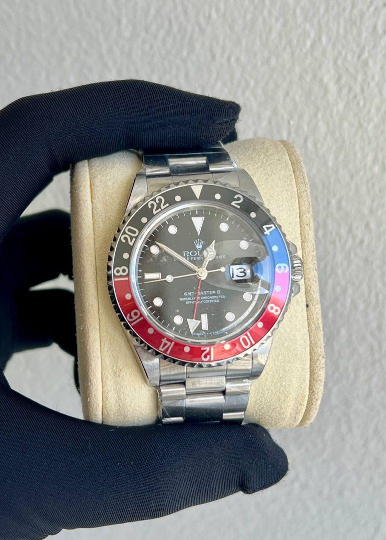 Rolex GMT - 16710 COKE, Luxury, Watches on Carousell