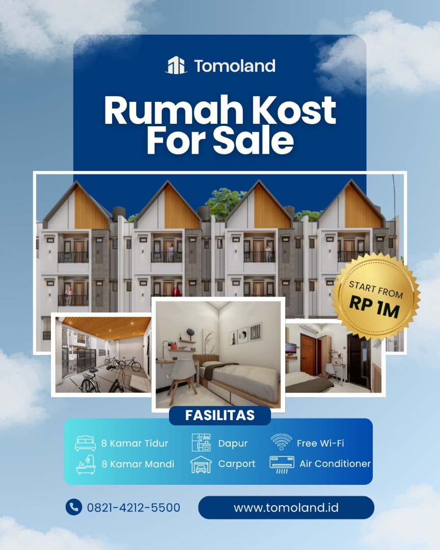 Rukost Malang Pilihan Investasi Properti dengan Desain Modern, Hub 0812-1415-5400, Properti ...