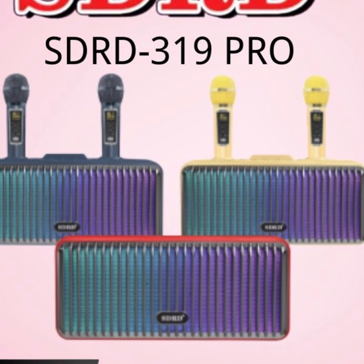 SDRD 319 Pro Bluetooth speaker 2 microphone included inside, Audio, Soundbars, Speakers ...
