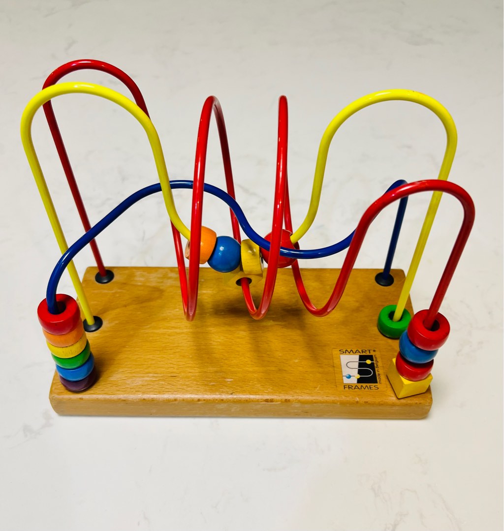 Smart Frames Wooden Bead Maze Toy from Belgium , Babies & Kids, Infant ...